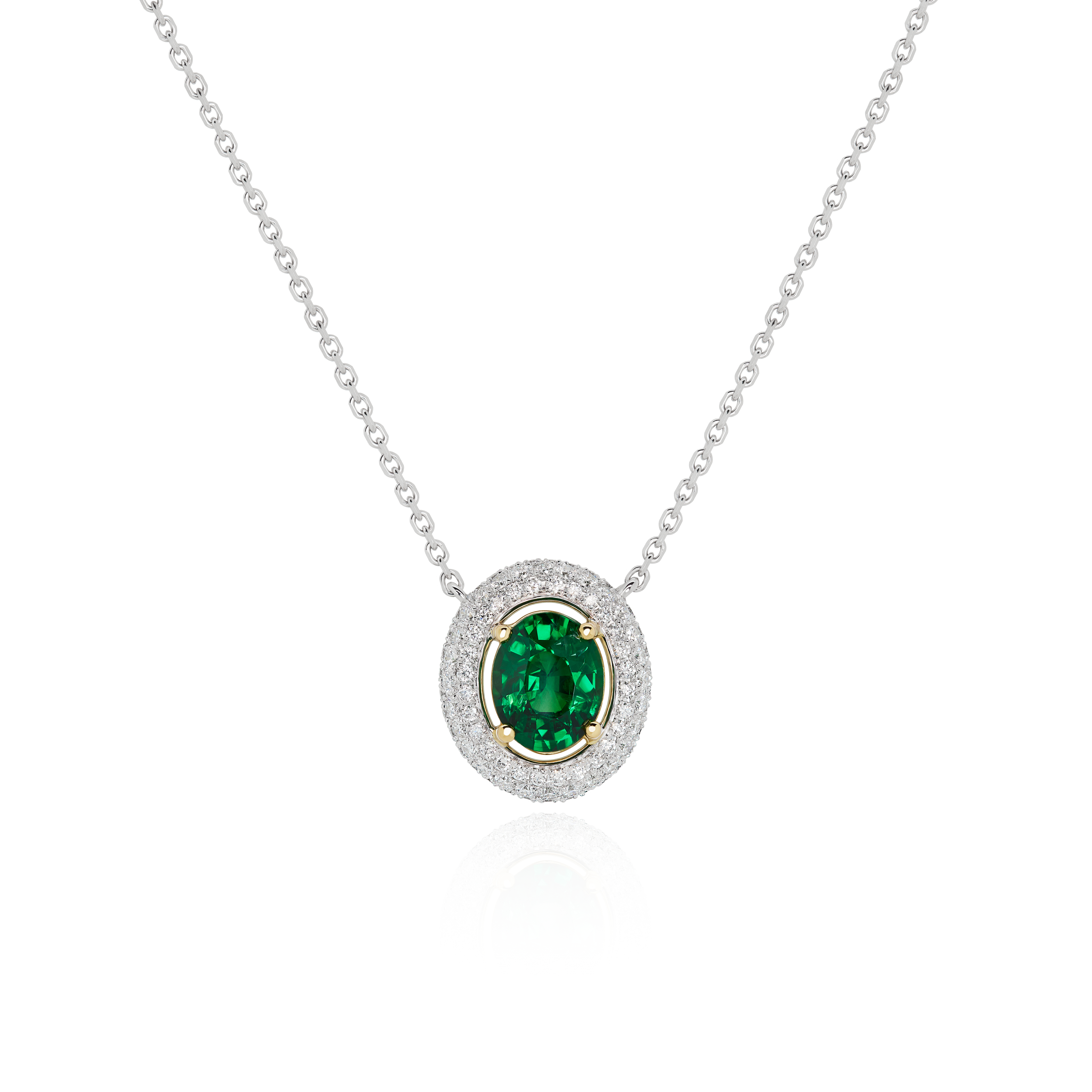 The Plush™ Green Tsavorite Necklace