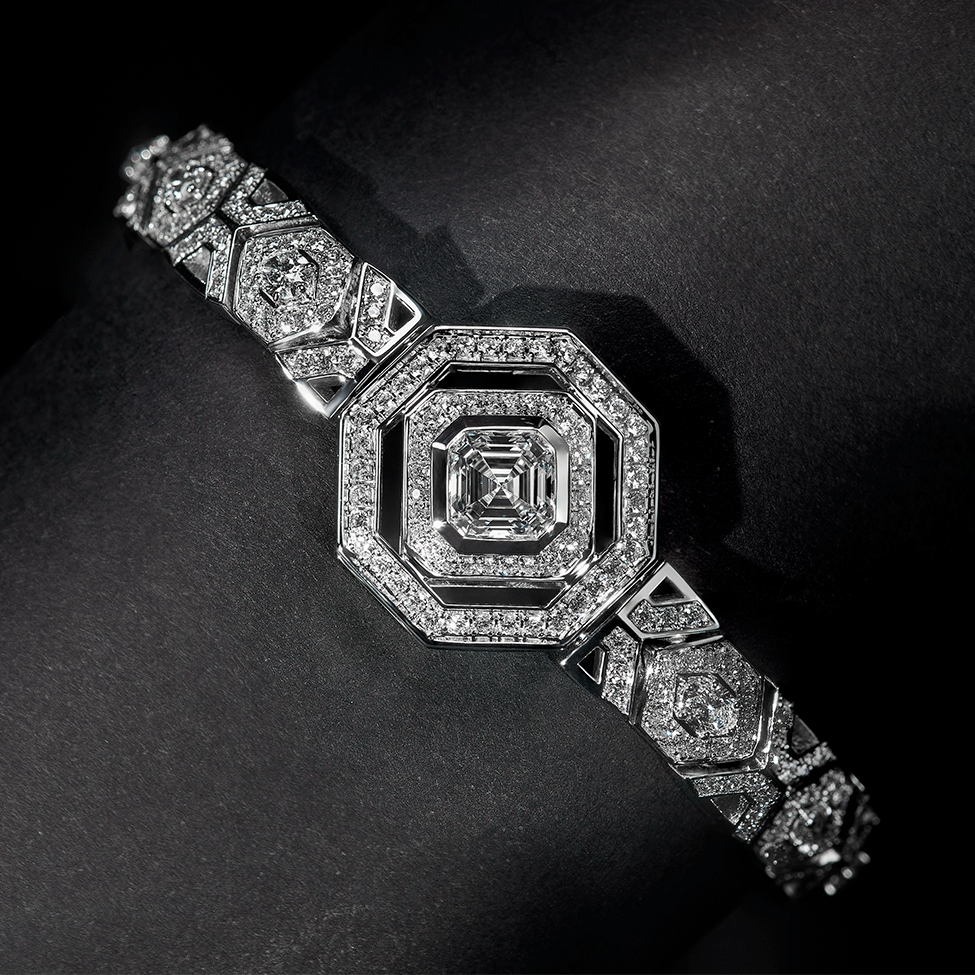 Deco Centennial Regalia Diamond Convertible Bracelet